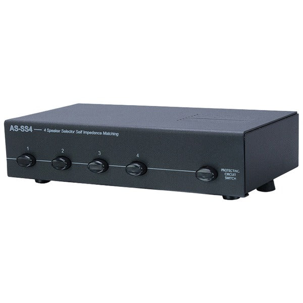 Impedance Matching Speaker Selector (4 Zones) – mobileiGo.com