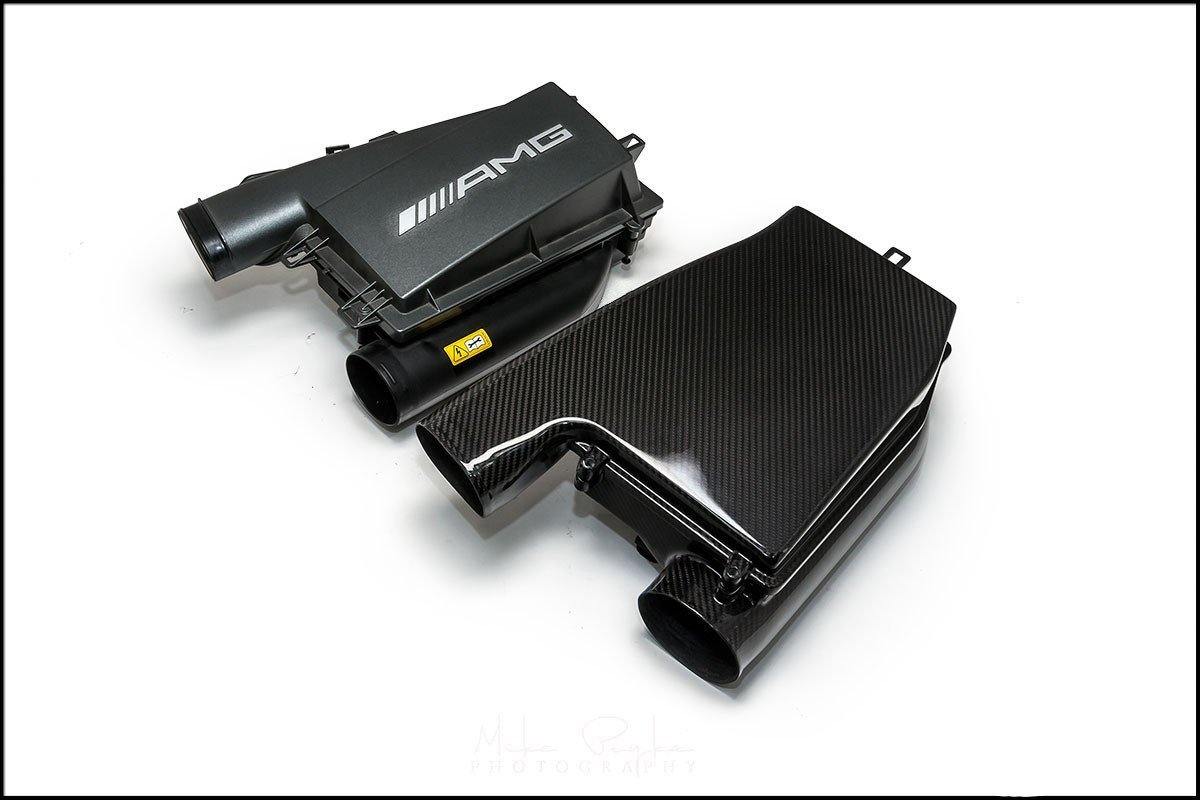 AMS Alpha Performance Carbon Fiber Intake System | 2011-2016 Mercedes ...