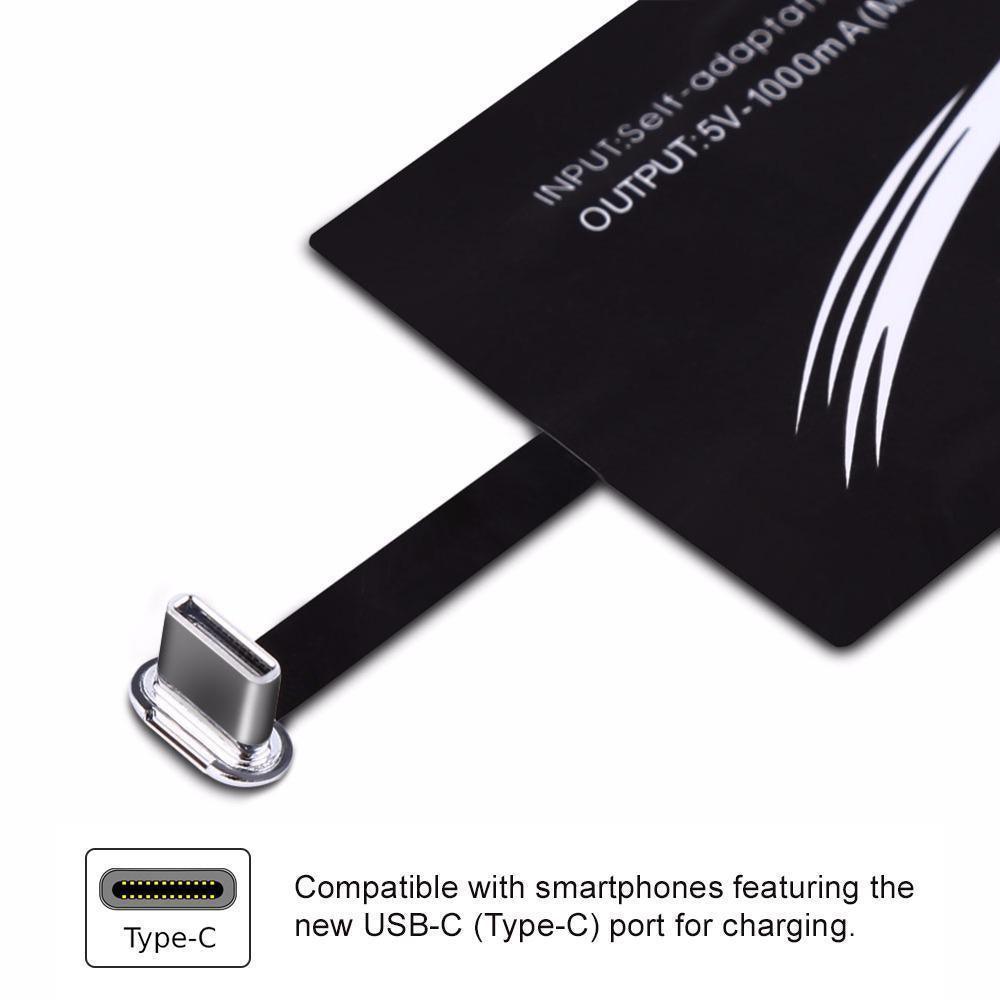 Universal Qi Wireless Power Charger Charging Receiver Module Sticker ...